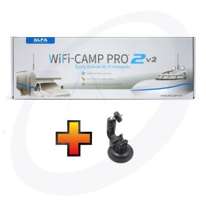 Alfa Network Wifi Camp Pro2 v2 + GRATIS zuignap